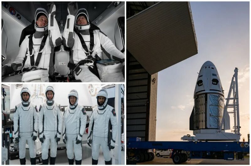 NASA Astronauts Test the SpaceX Artemis Lunar Lander Elevator Concept ...