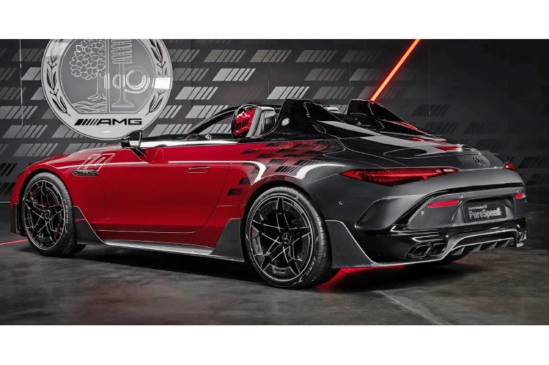 Mercedes-AMG SL Adopts the PureSpeed Concept to Become a Speedster ...