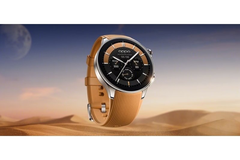 With Sapphire AMOLED, WearOS 4, And Snapdragon W5 Gen 1, The Oppo Watch ...